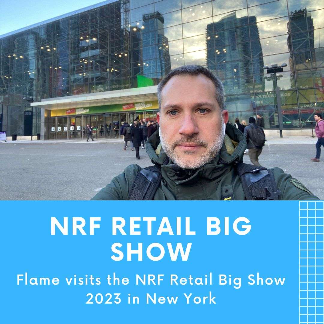 Flame visits the NRF Retail Big Show 2023 in New York | Flame Analytics