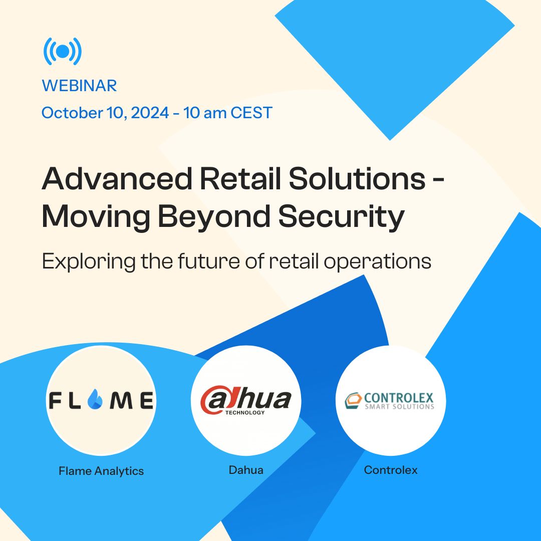 Join Our Webinar: "Advanced Retail Solutions - Moving Beyond Security" | Flame Analytics